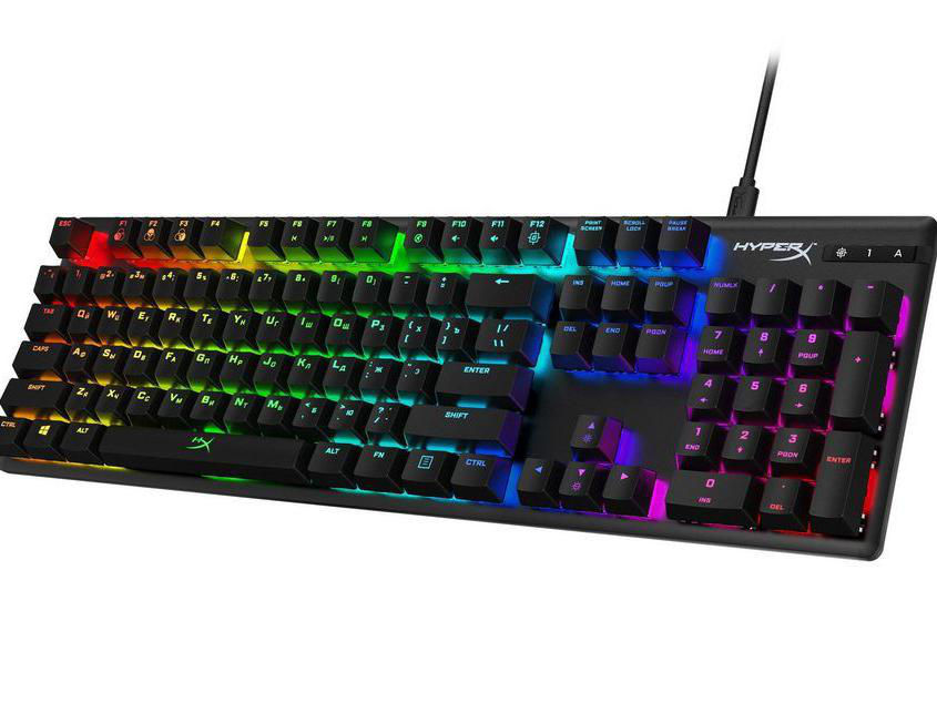 Gaming Keyboard Hyperx Alloy Origins, Mechanical, Steel Frame, Onboard ...