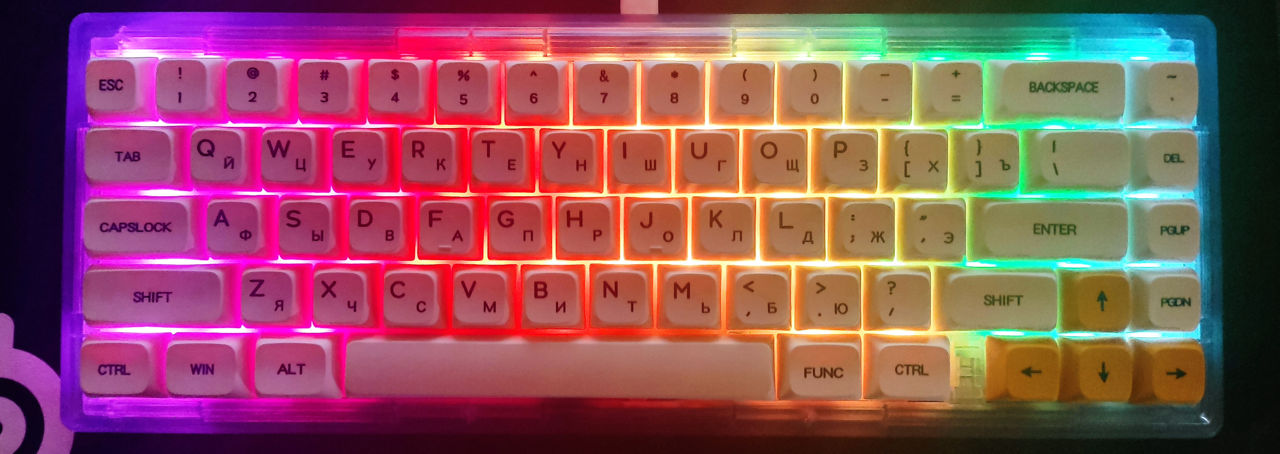 GAS67 65% Custom Keyboard(rus)