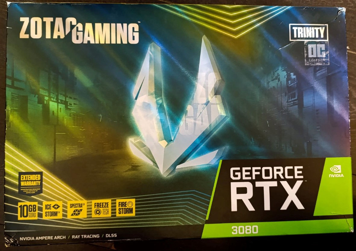 Placa video Zotac Gaming GeForce RTX 3080 Trinity OC