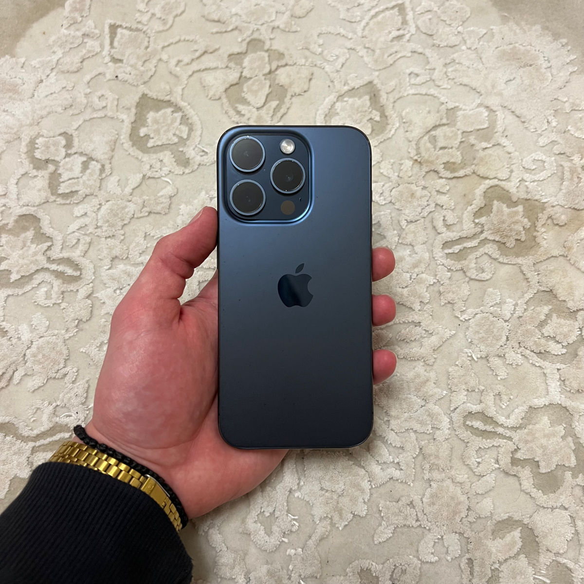 iPhone 15 Pro 256GB Blue Titanium