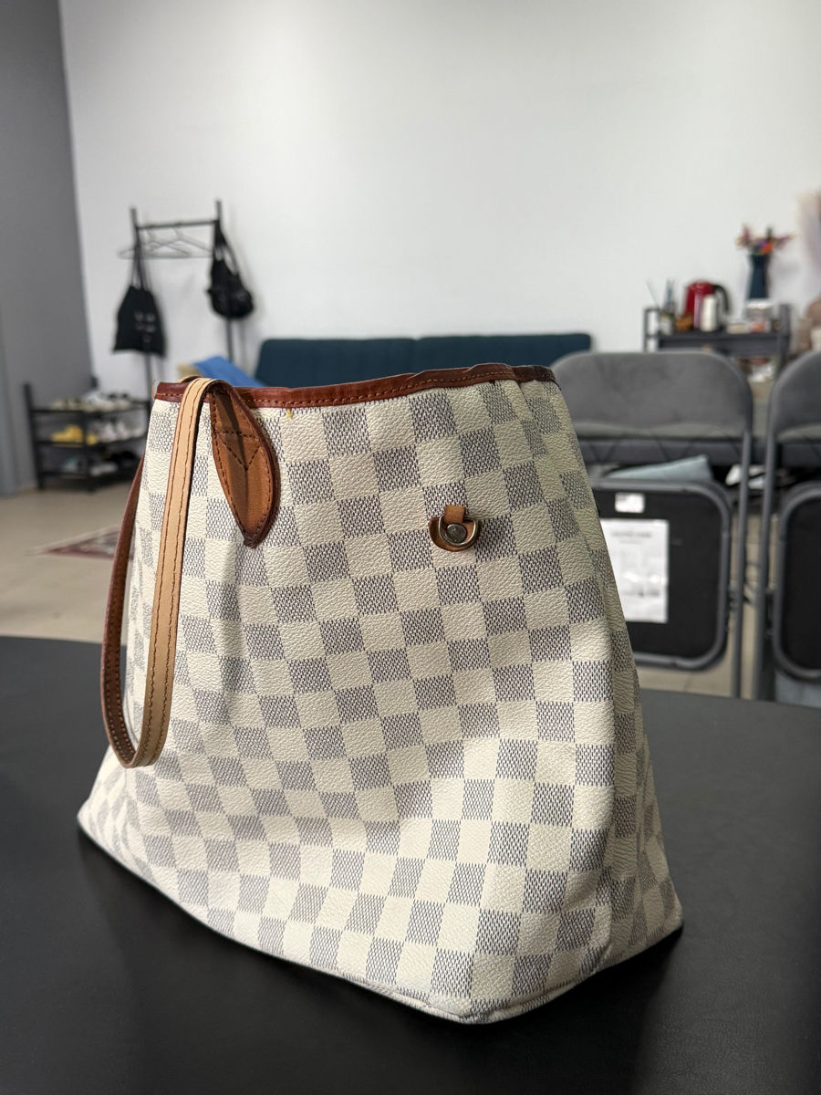 Geanta Vintage louis vuitton lv piele veche brand franta italia