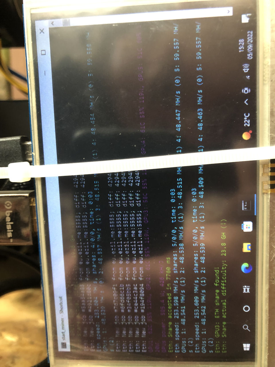 Mining Rig, Nividia Rtx 250 MH/s