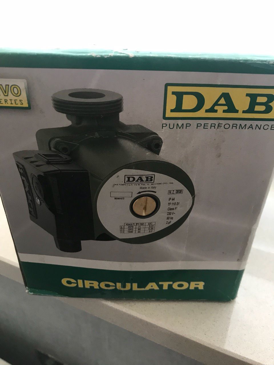 DAB PUMP 35/130 pompa de apa pentru autonoma etecera original