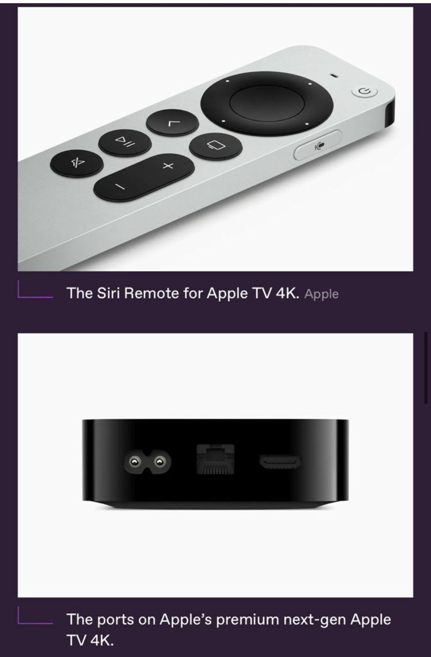 NEW 2022 Apple TV 4K WiFi + Ethernet 128 GB