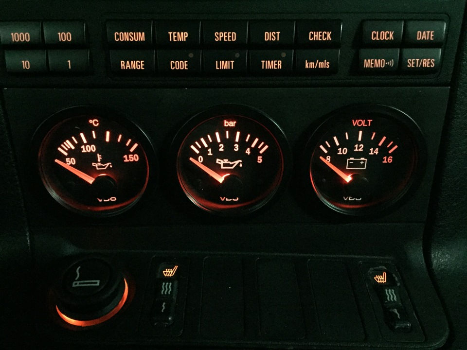 Gauges Audi 80/90 b3