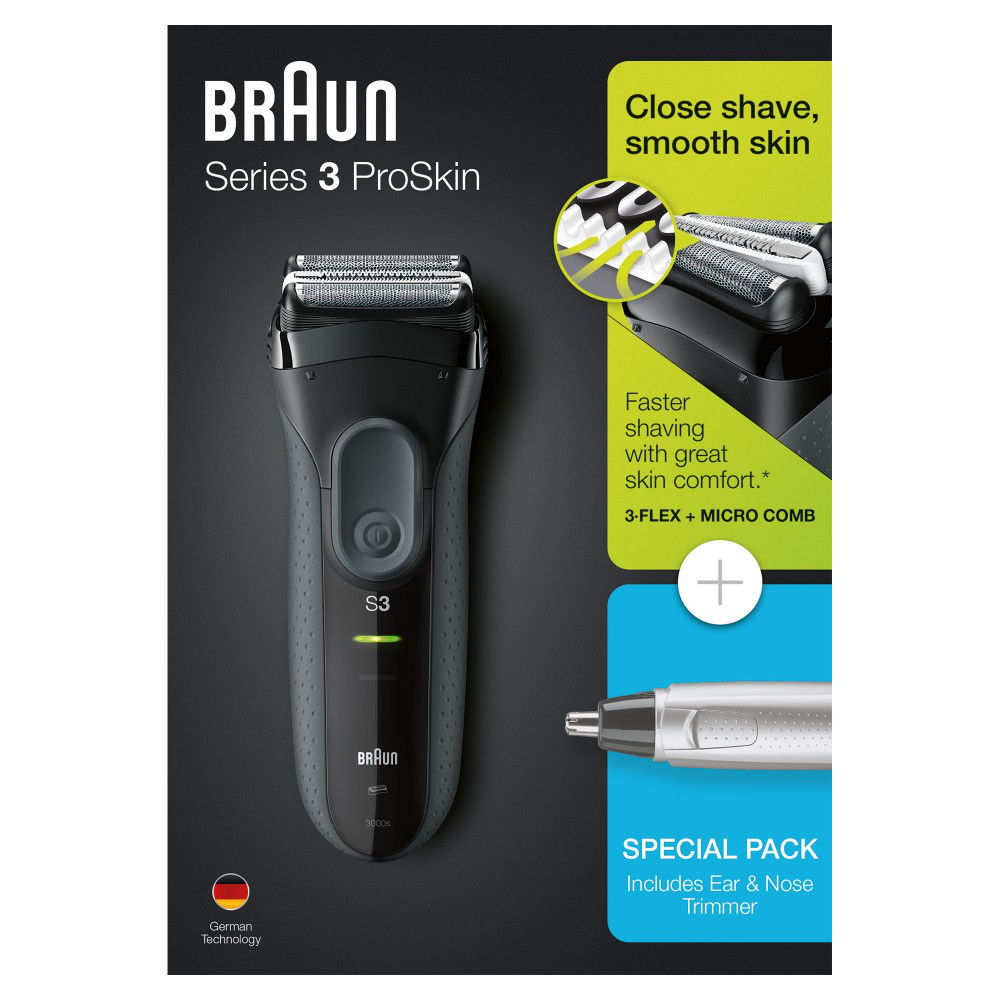 Braun series 3 proskin +Trimmer,Braun timmer 3