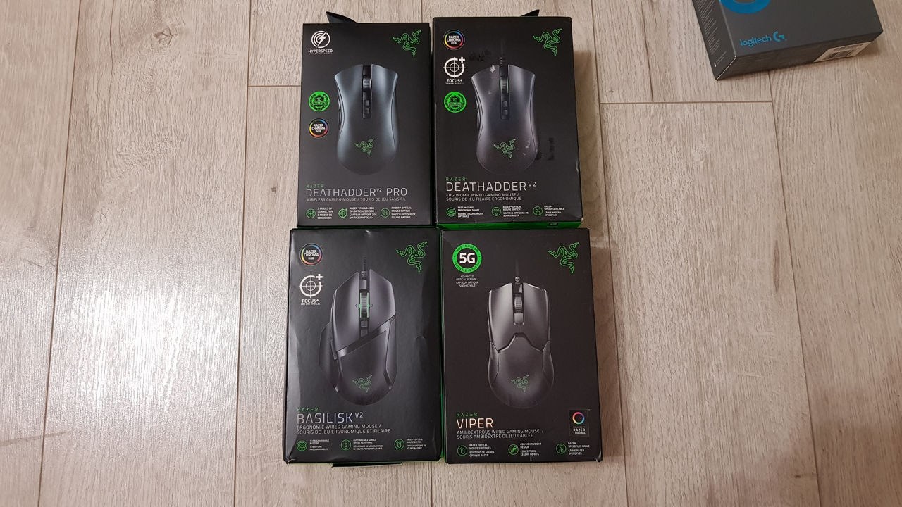 Razer, SteelSeries, HyperX, Logitech, Glorious, Corsair, Roccat ...