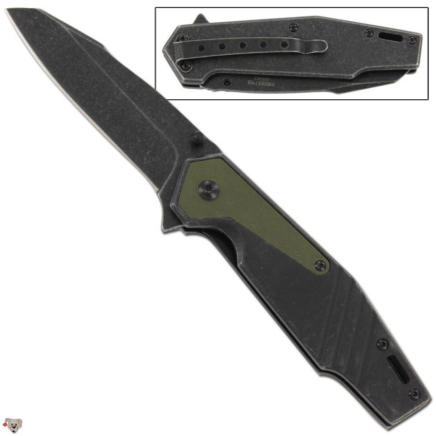 Stealth Protocol original design spring assist folding knife new ...