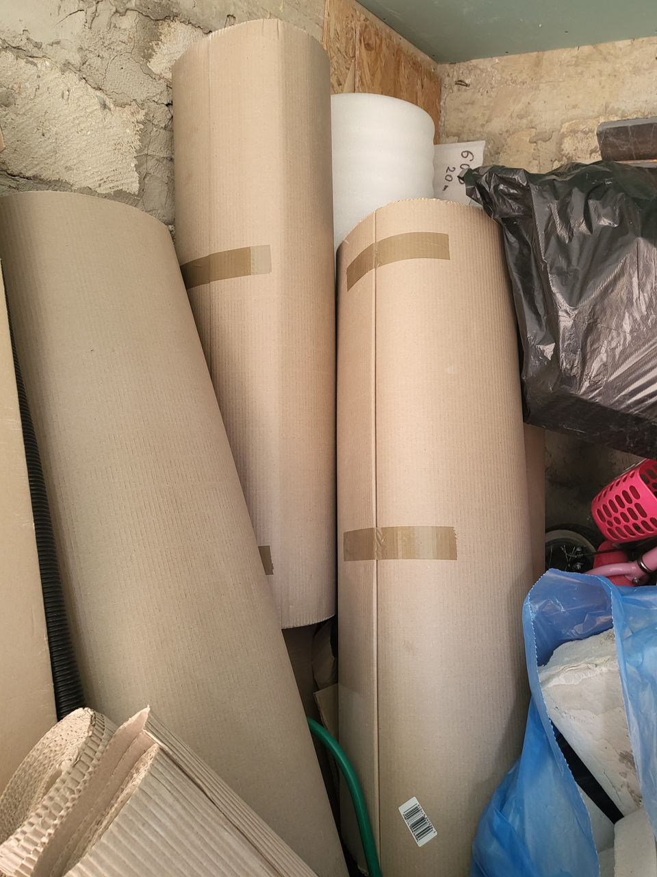 Carton ondulat de protectie 25 m гофрированный картон