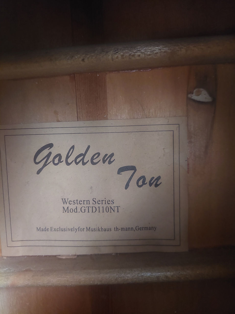 Продам акустическая гитара golden tone производство германия 2000 лей