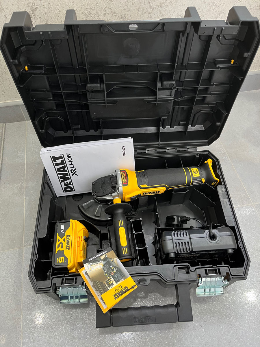 Set Polizor unghiular Dewalt DCG 405