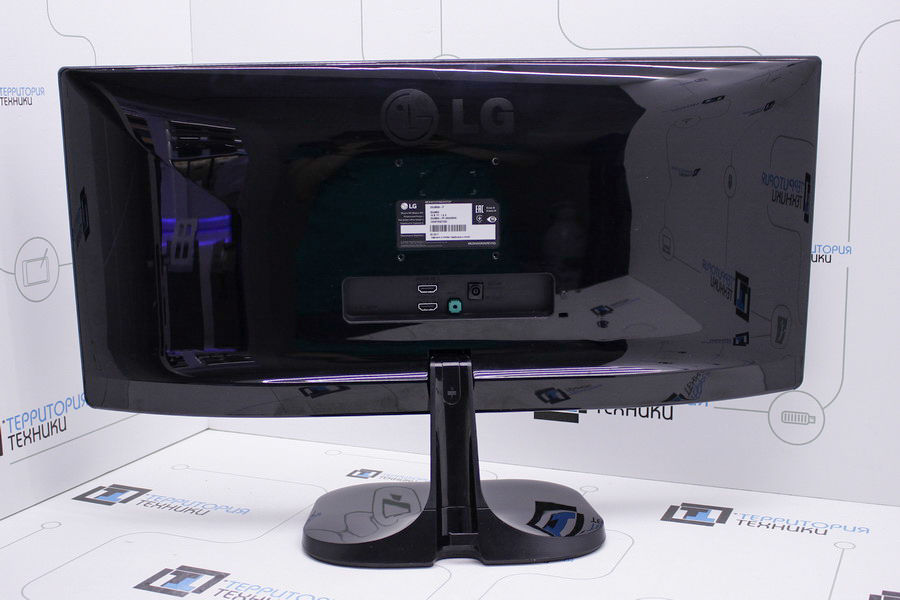 25.0" LG "25UM58-P", Black