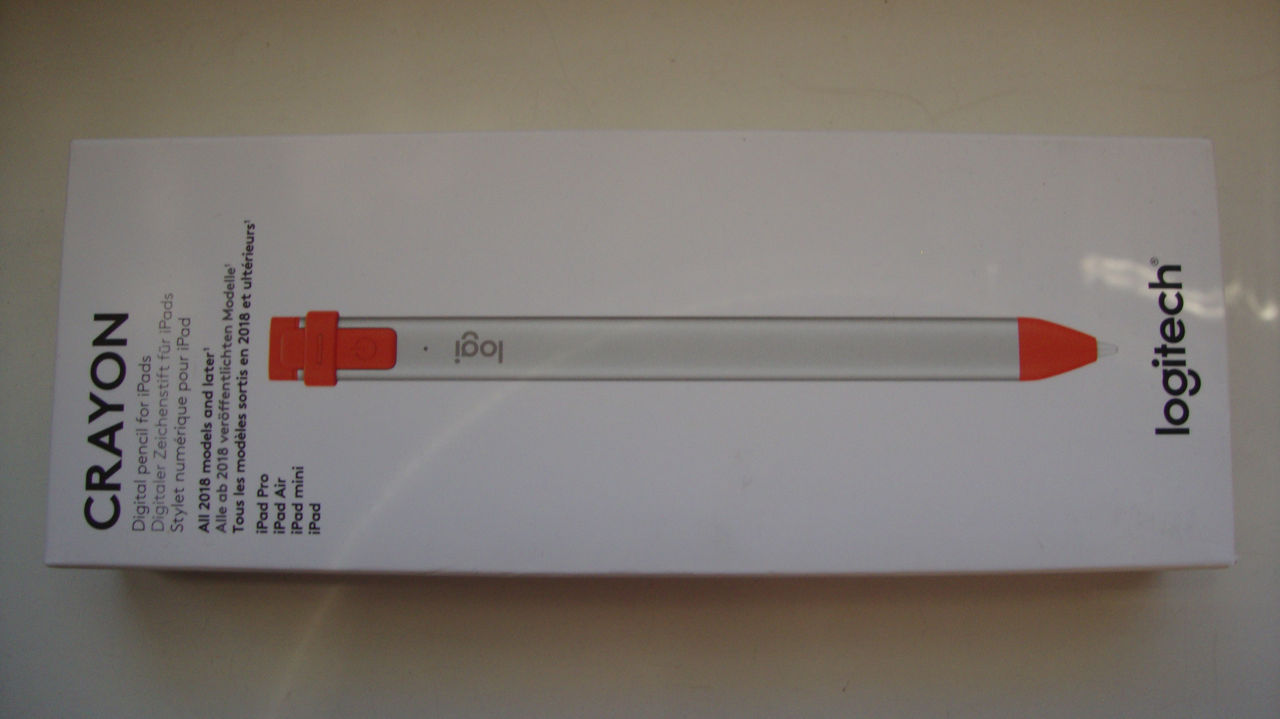 Logitech CRAYON analog Apple Pencil1, Pencil2 for iPad all 2018 model ...