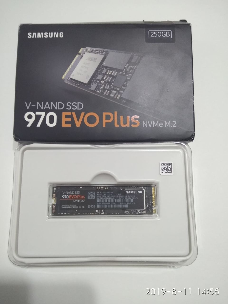 Samsung 970 EVO Plus 250 GB NVMe M.2 SSD