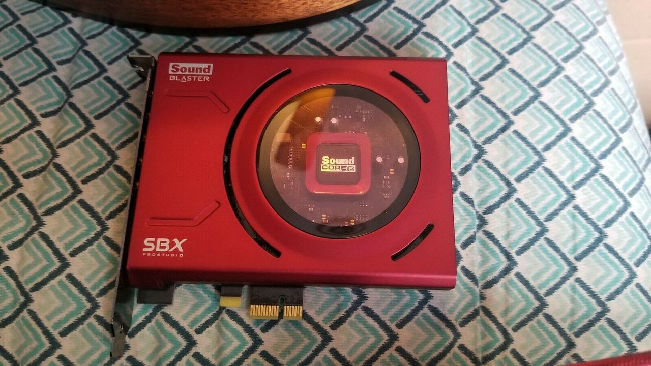 Creative SB1500 Sound Blaster Z SBX PCI Express Sound Card