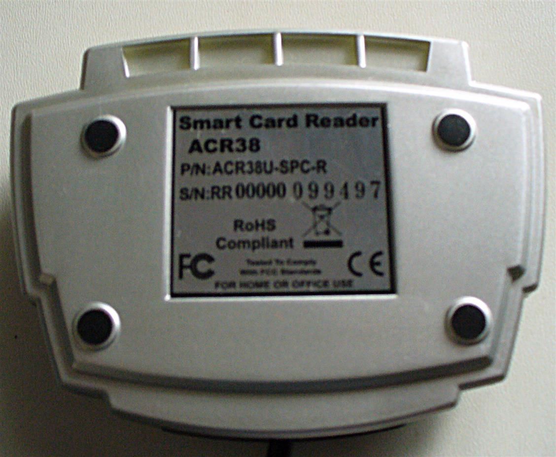 Smart Card Reader ACR38