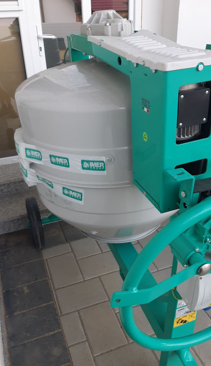 Betoniere Imer Syntesi S-250 si S-300 Made in Italy