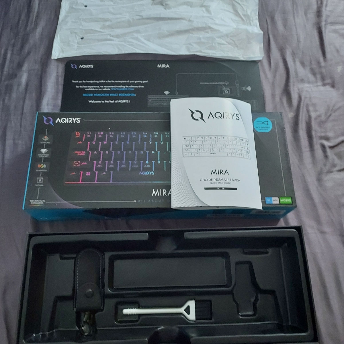 Tastatură Mecanică Aqirys Mira Black