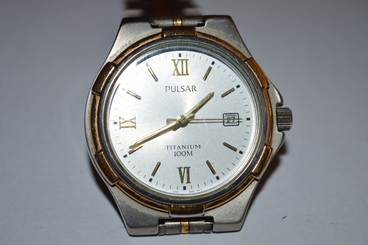 Мужские оригинальные часы Pulsar Titanium