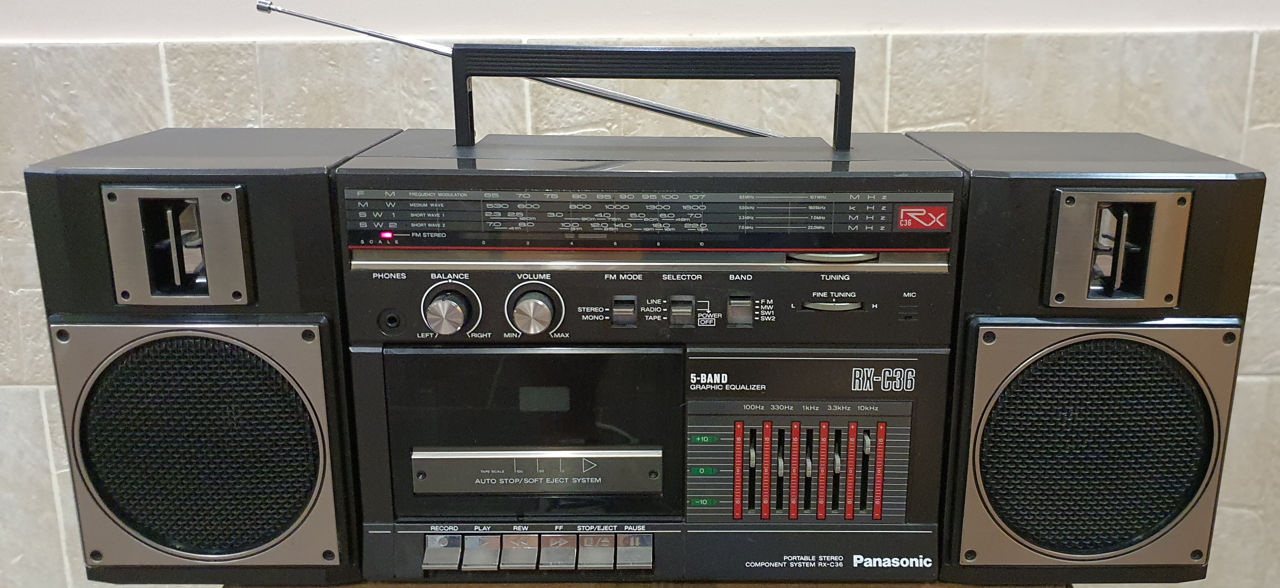 Panasonic RX-C36 Made in Japan