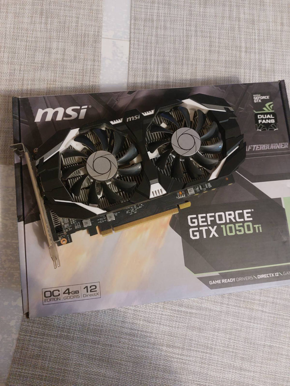 MSI NVIDIA GeForce GTX 1050 Ti