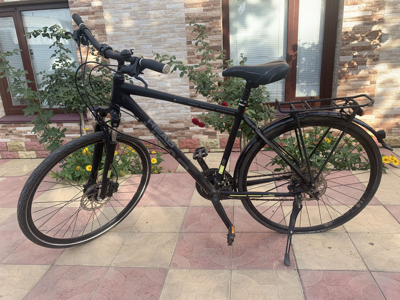 Bicicleta se afla in stare buna