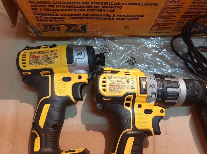 Dewalt DCD 796 + DCF 887