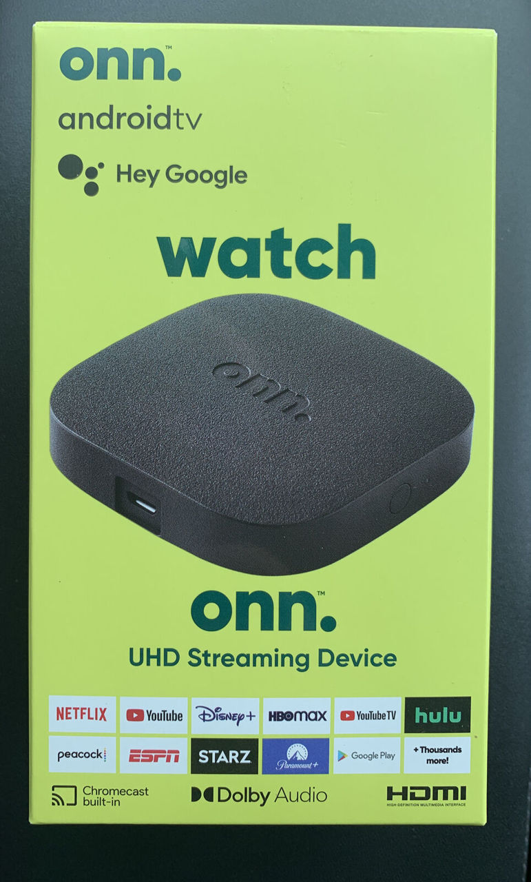 Onn 4K Android TV Box