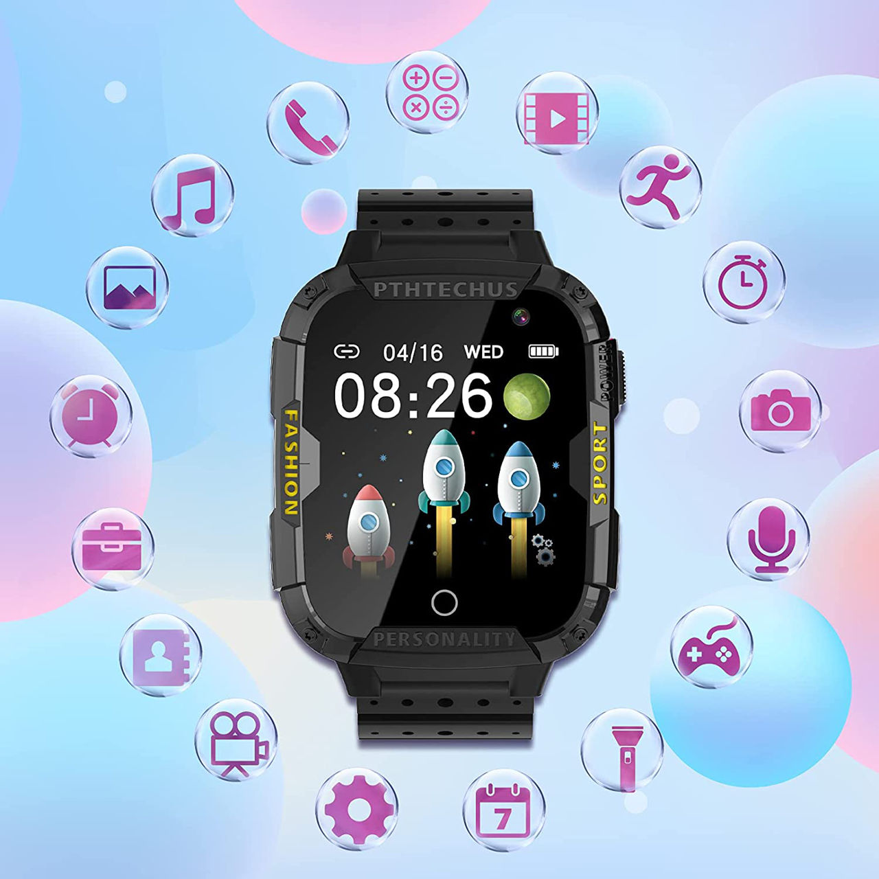 Ceas inteligent pentru copii pentru băieți fete cu cartelă sim