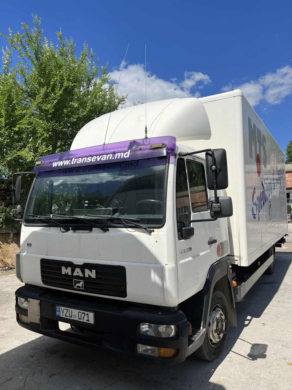 Man LE 12.220 спалка