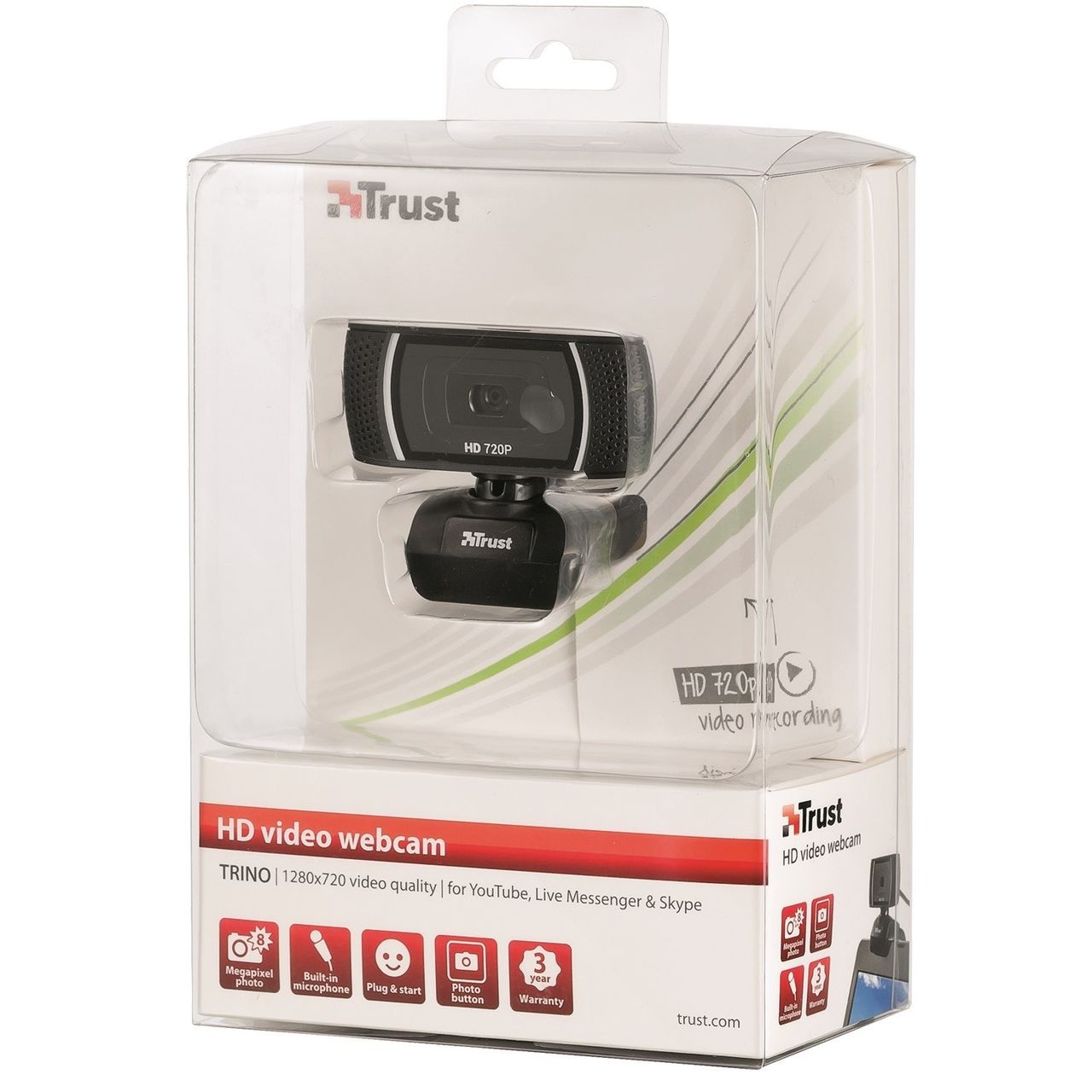 Trust 720p Trino web-cam