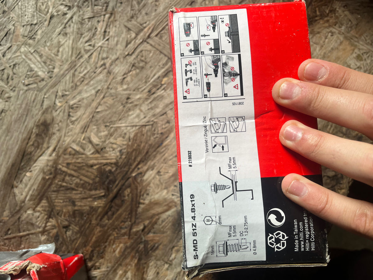 Suruburi autoforante Hilti