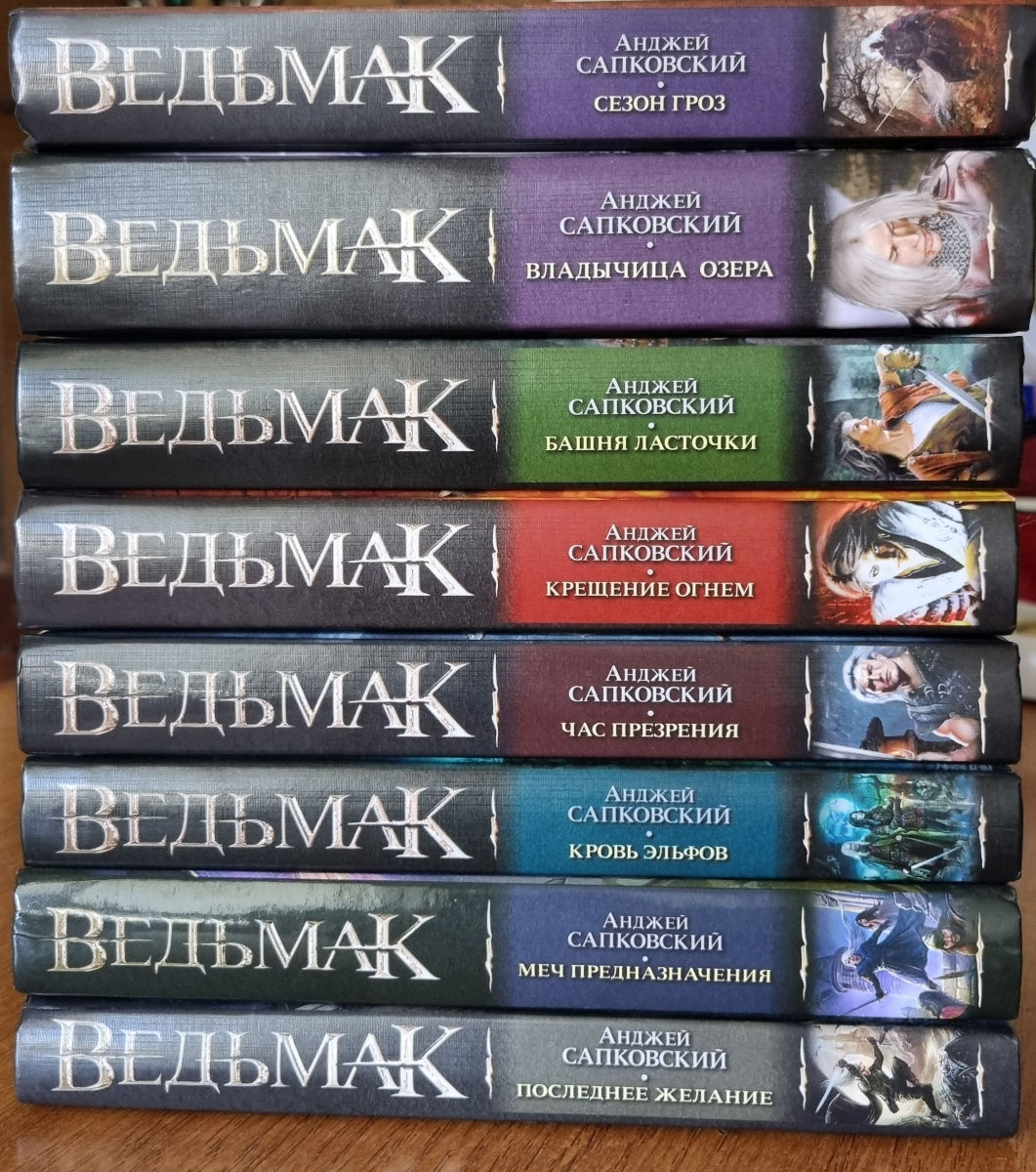 Вся серия книг " Ведьмак
