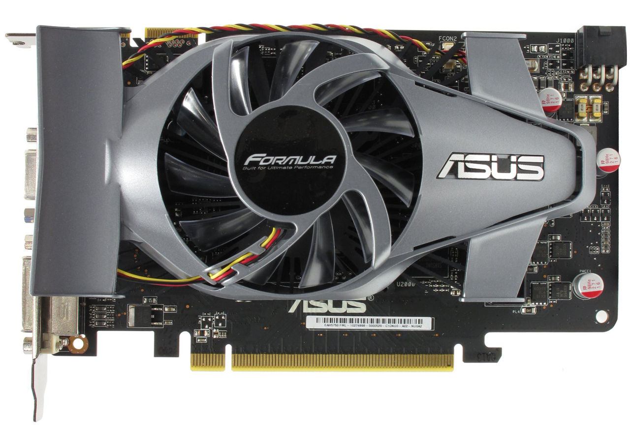 Видеокарта Asus Radeon HD 5750 PCI-E 2.1 1Gb GDDR5 4600Mhz DVI HDMI D-Sub