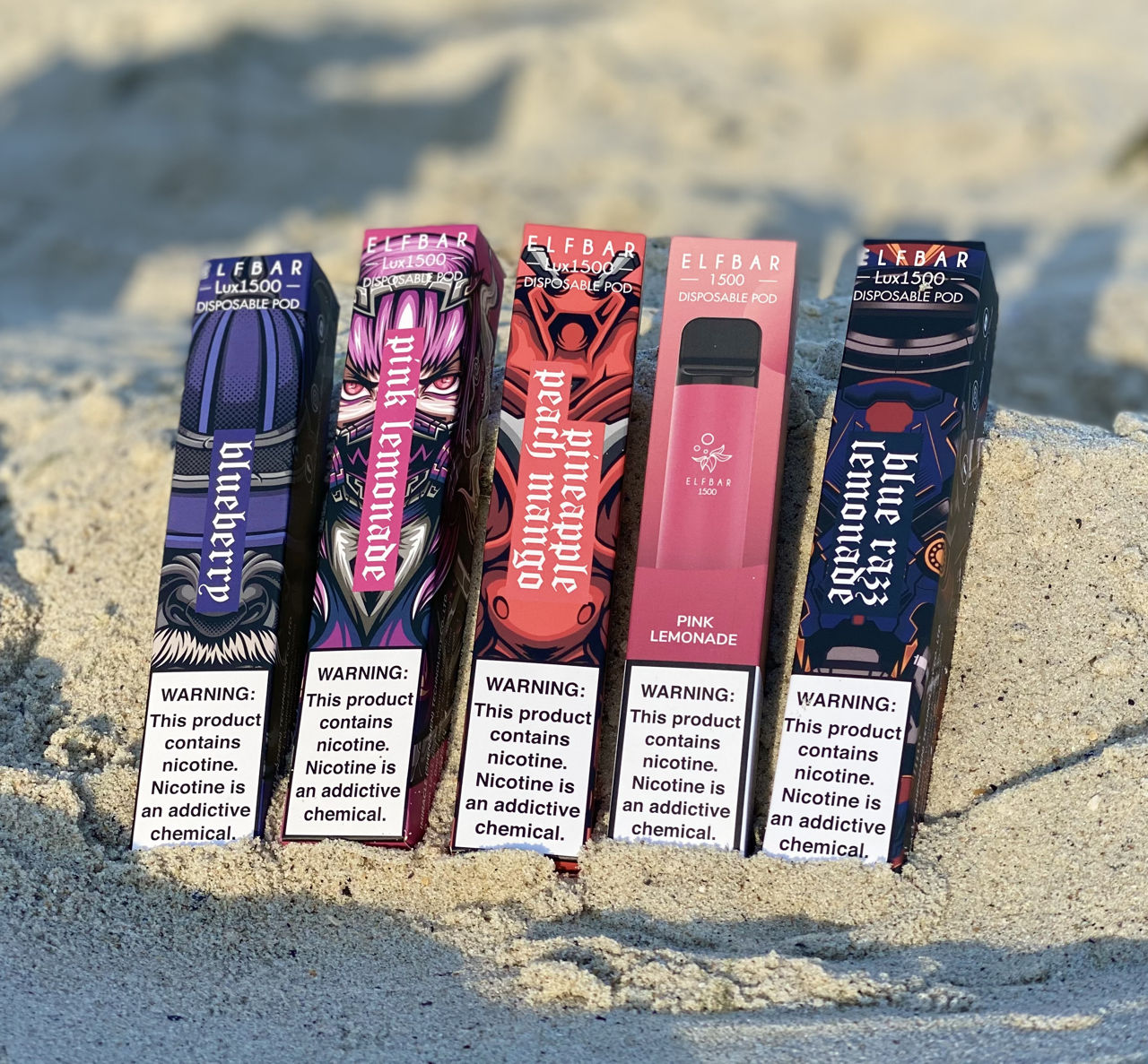 Elf Bar 1500 lux и Elf Bar BC 5000 ultra ORIGINAL