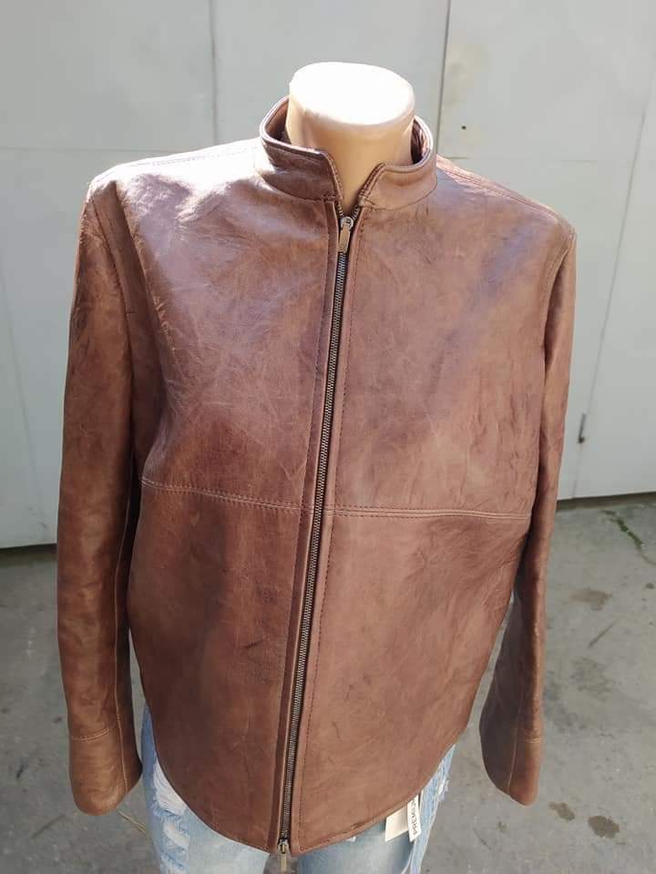 Jacheta femei piele naturală italiană