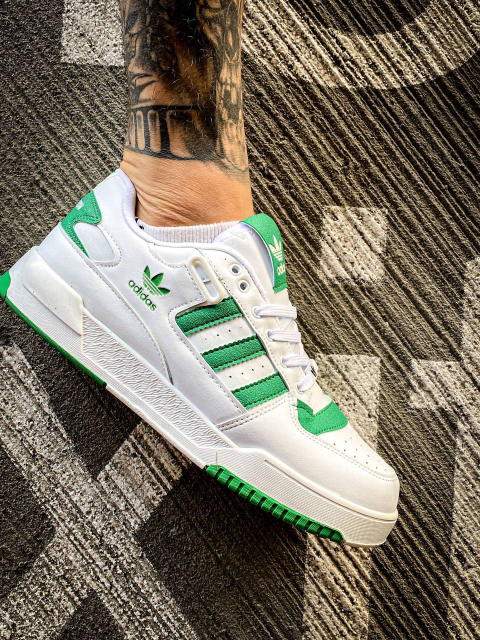 Adidas Forum White/Green