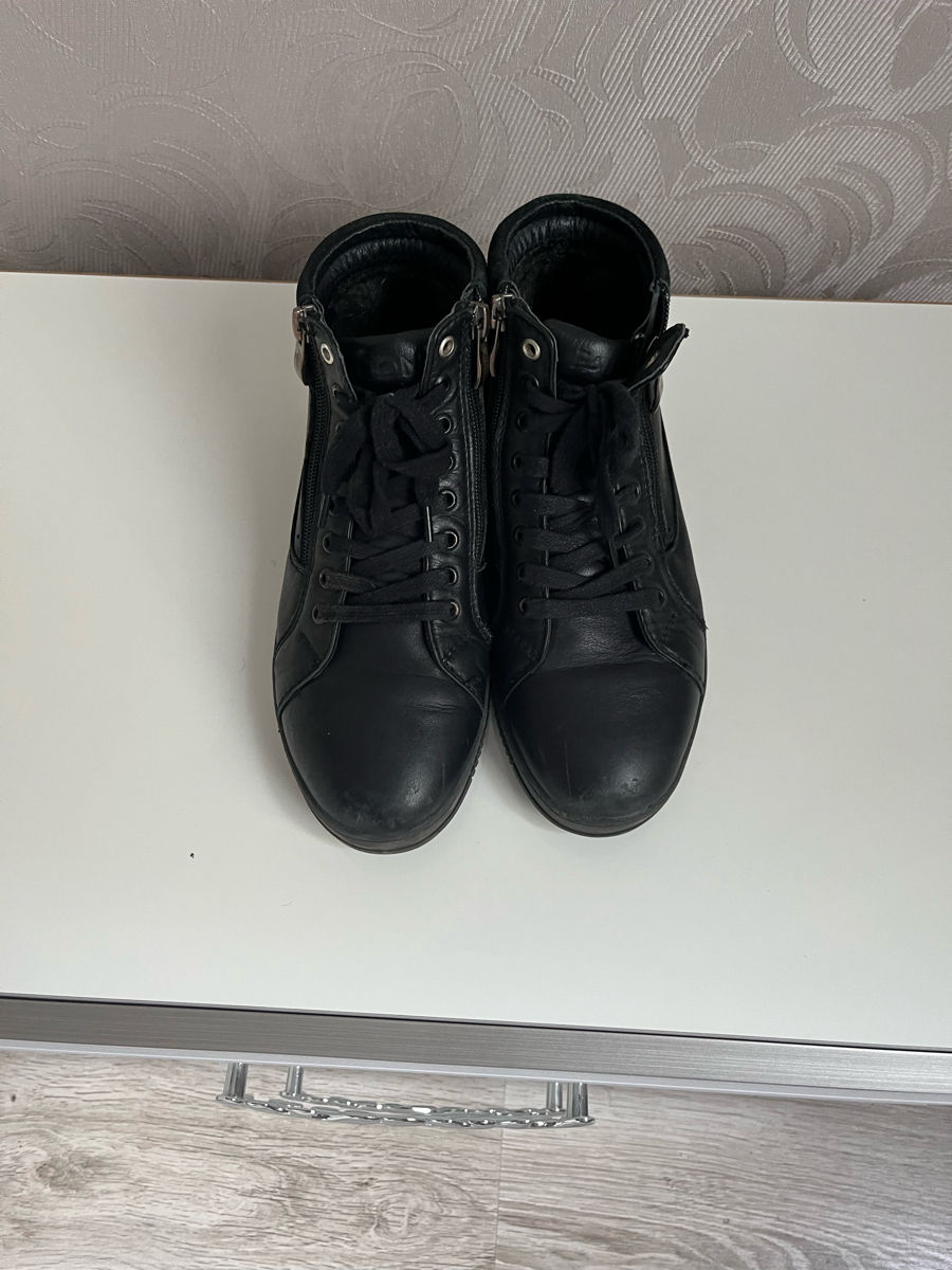 Botine piele naturală