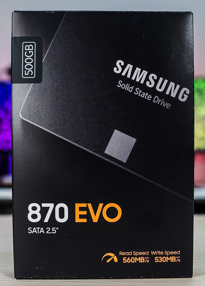 Новый SSD SATA Samsung 870 EVO 500gb