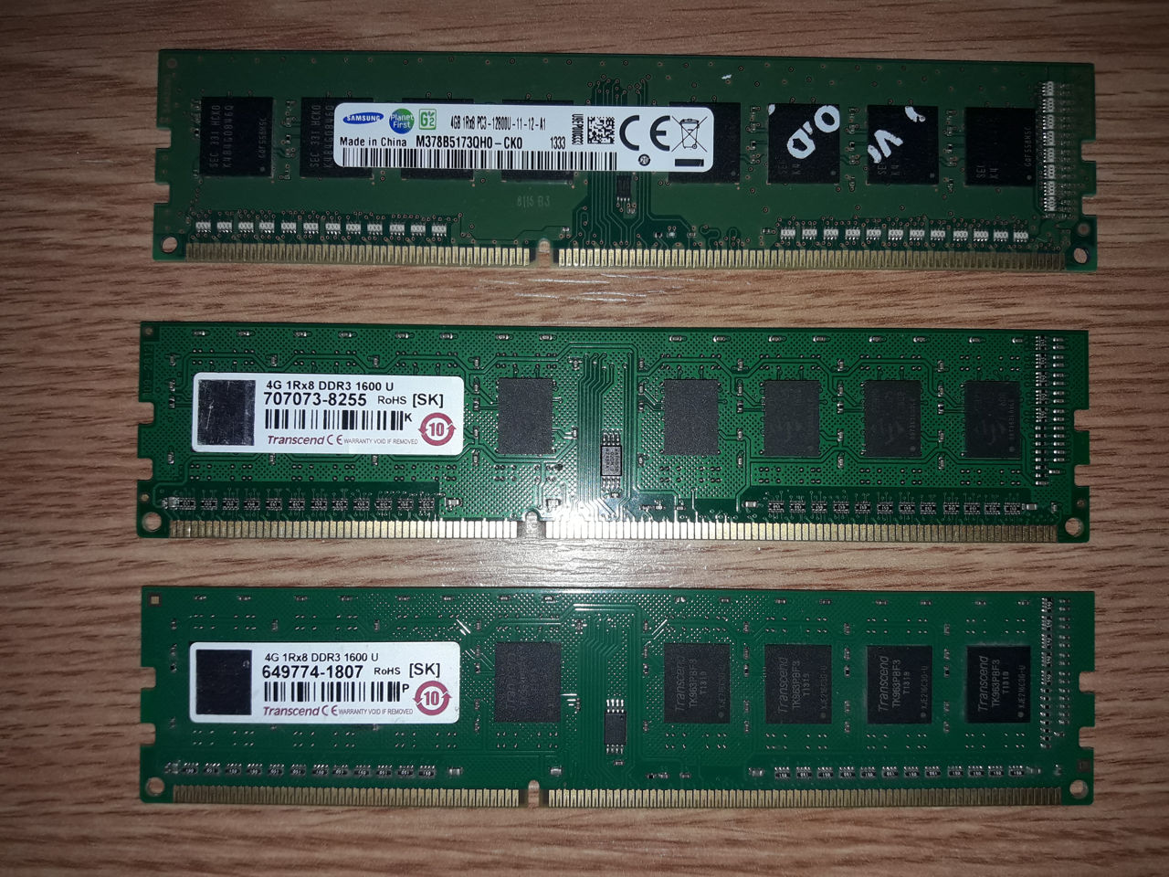 Оперативная память для ПК Ram Ddr3 4 Gb 1333 Mhz 1600 Mhz по 250