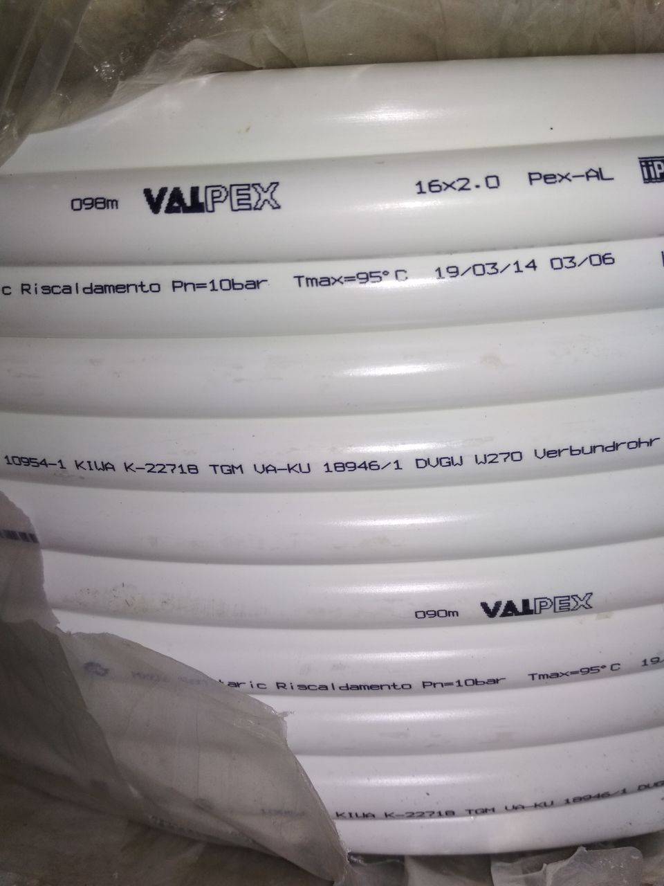 Труба. Металлопласт. Teava. Metaloplast - 20мм. Valpex. ATM.