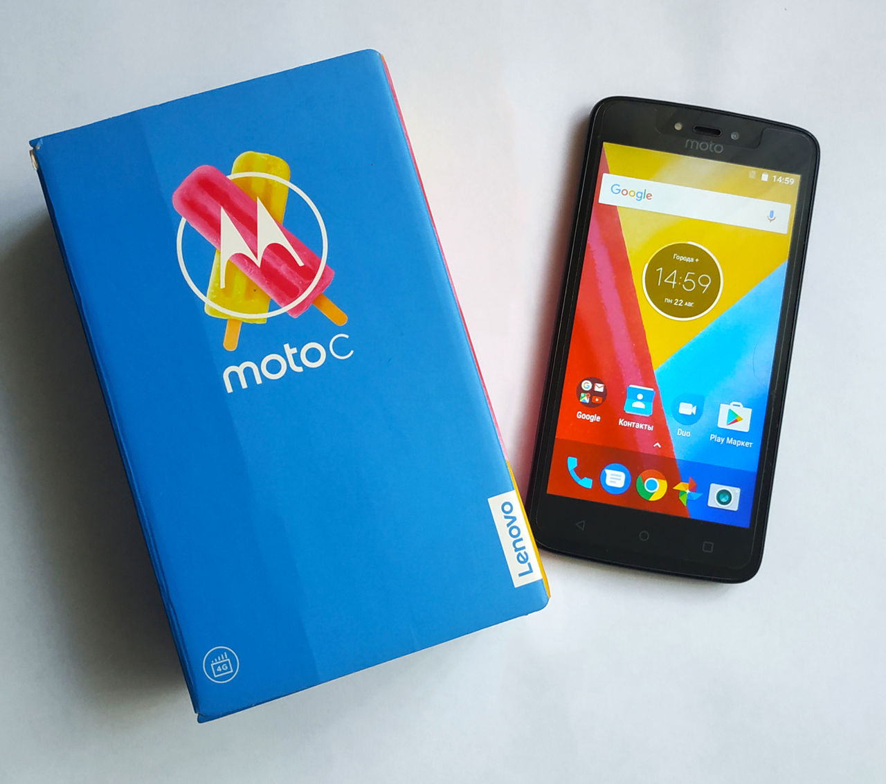 Motorola Moto C 1/16ГБ, Black