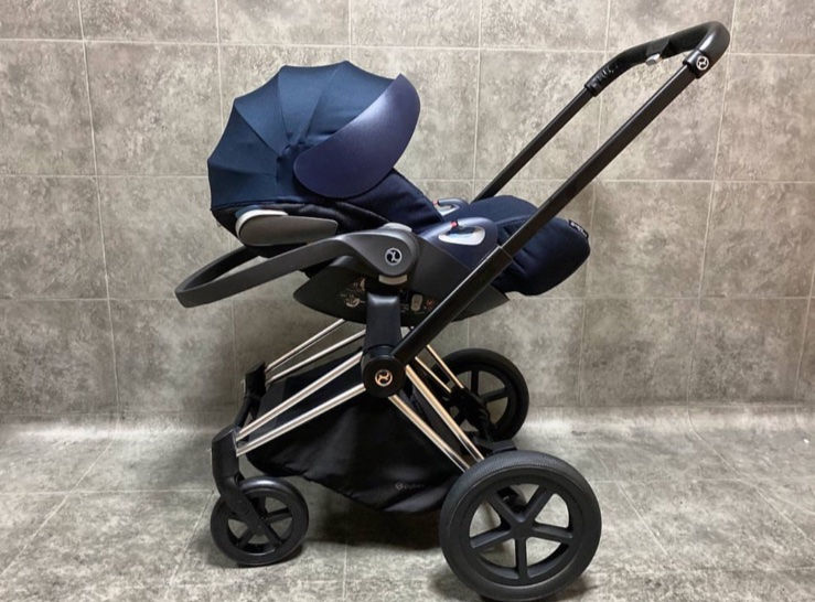 Cybex Priam 3 in 1 Night Blue + Cloud Z i-size