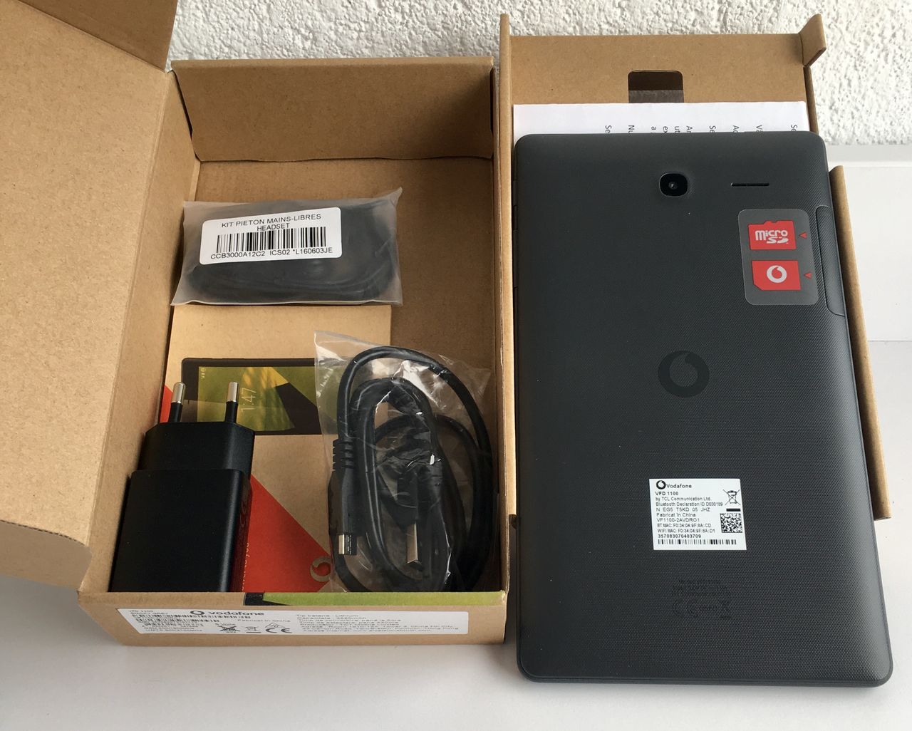 Asus Vodafone tab mini 7" Android gps iGO primo full Europe 2016 + TIR ...