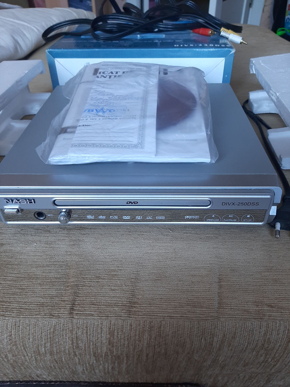 DVD Player Nash Divx-250DSS (Nou)