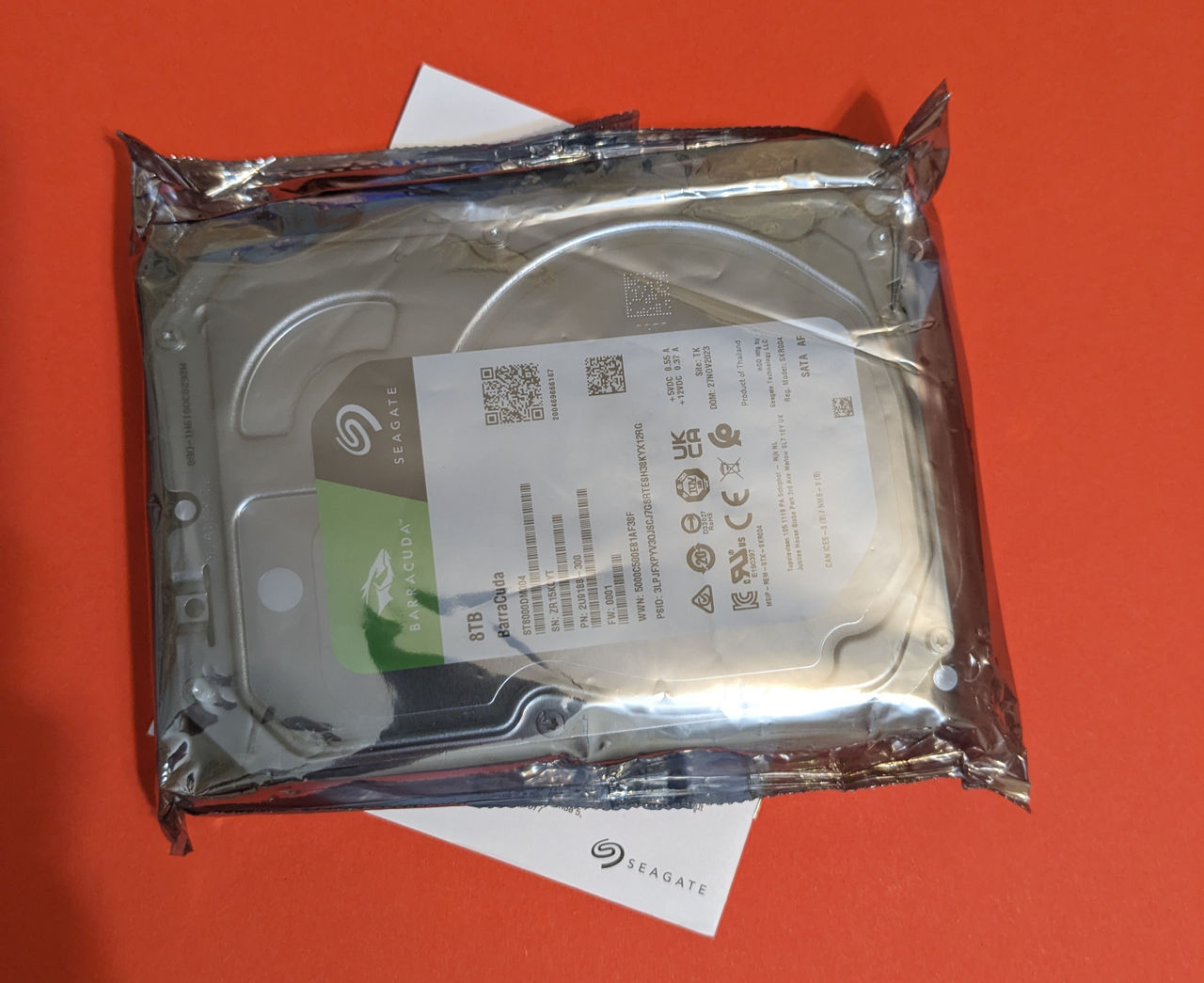 Seagate BarraCuda HDD 8TB