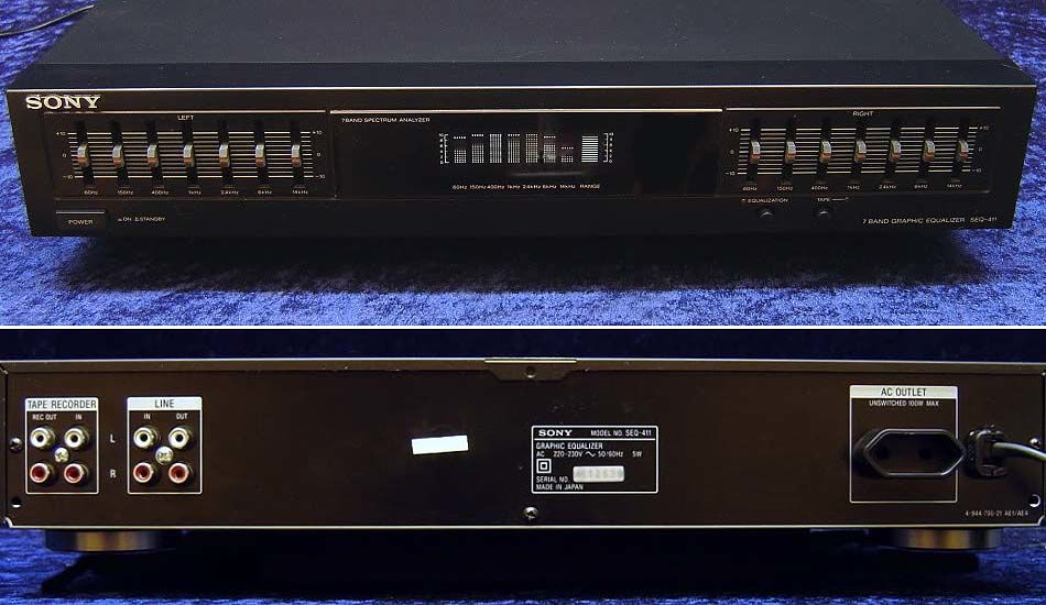 Sony Graphic Equalizer SEQ-411 - 90Euro
