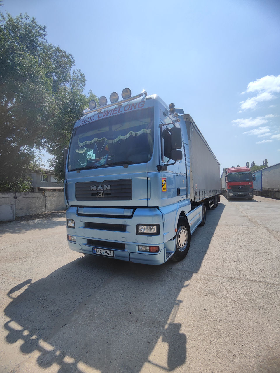Man TGA 18530 an. 2004 cu rulaj 1240000 km, Diesel, 15500