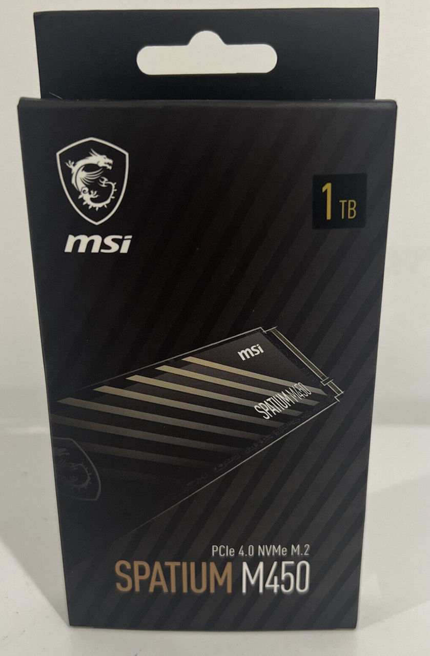 MSI SPATIUM M450 M.2 1TB NVMe SSD PCI-Express 4.0 x4