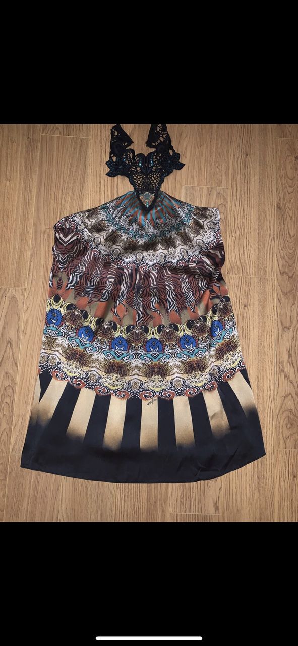 Rochie de brand Balizza pe corp / sassofono matase naturala